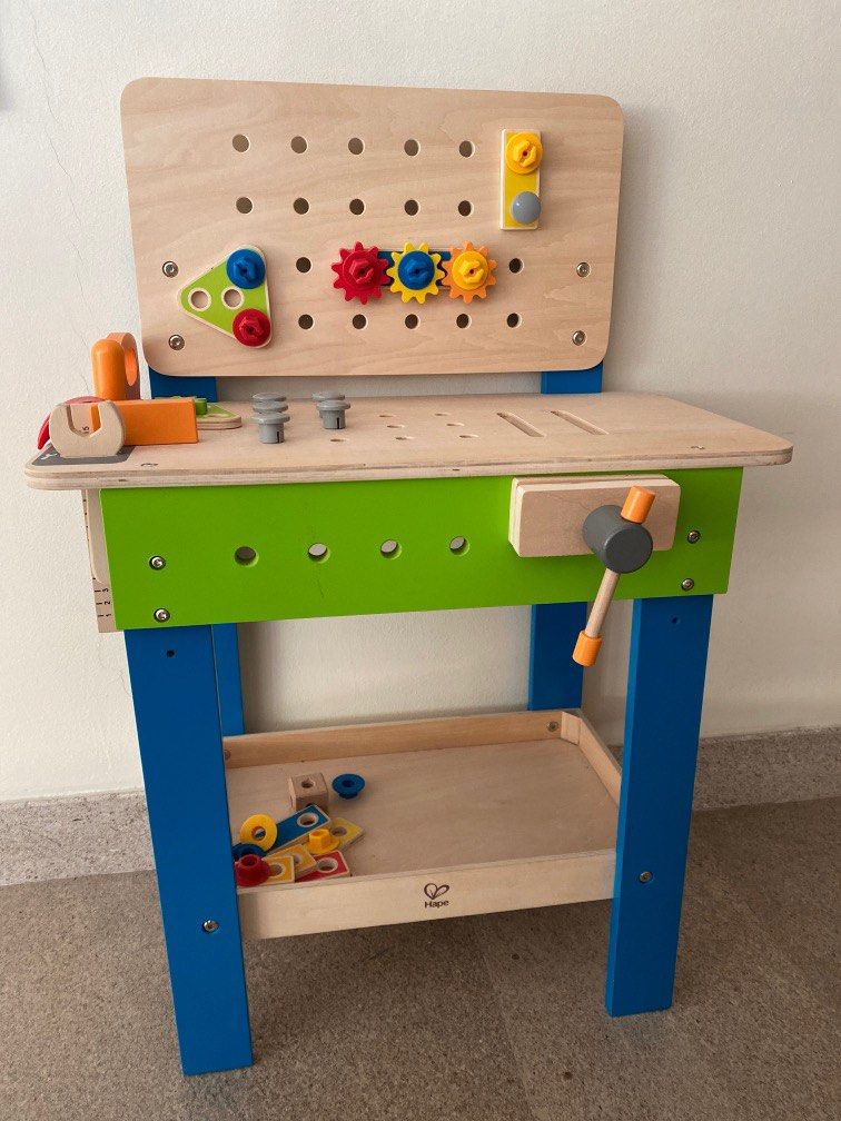 Wooden Toy Workbench, Babies & Kids, Baby Nursery & Kids Furniture ...