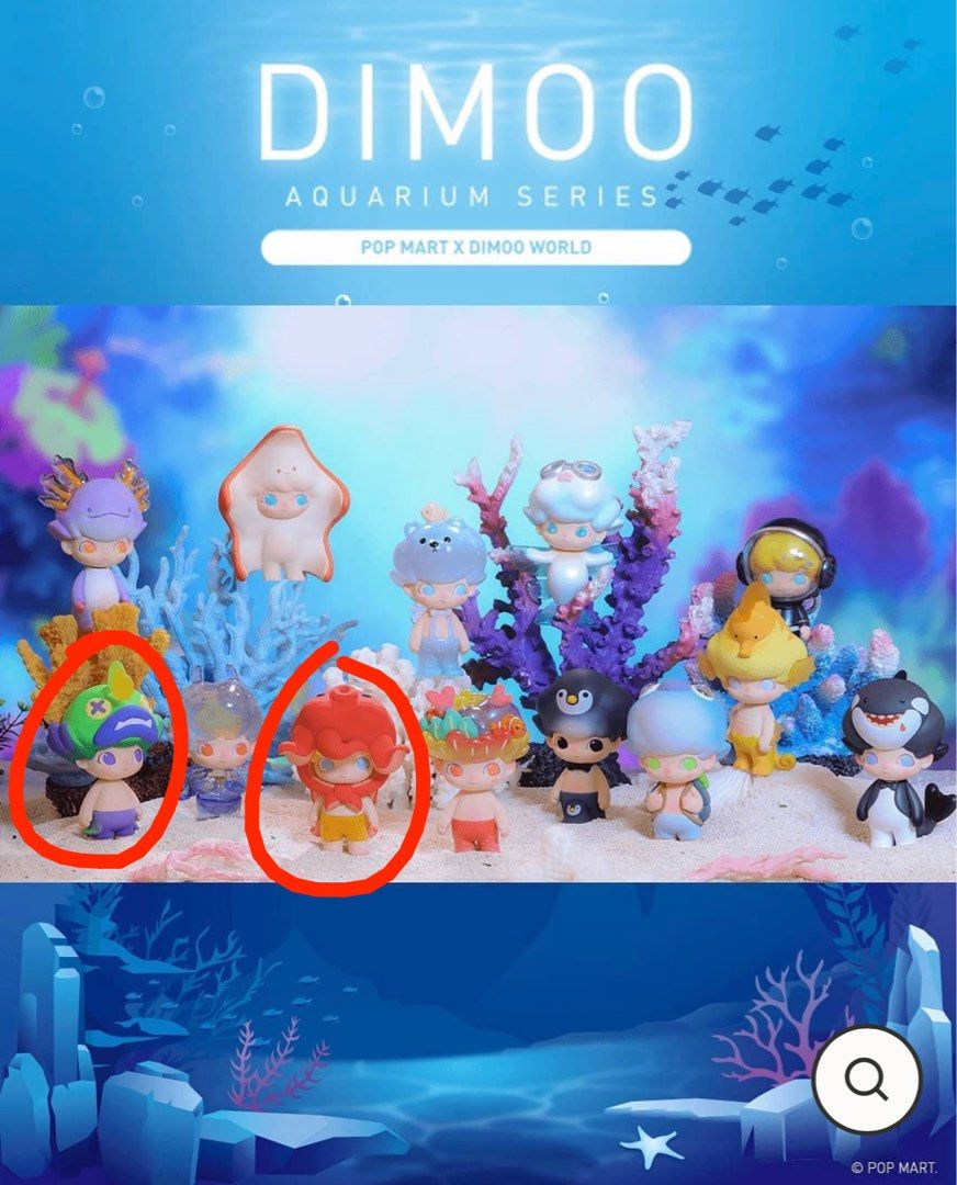 WTS | WTT | POP MART - Dimoo Home Series, Hirono City Of Mercy, Dimoo ...