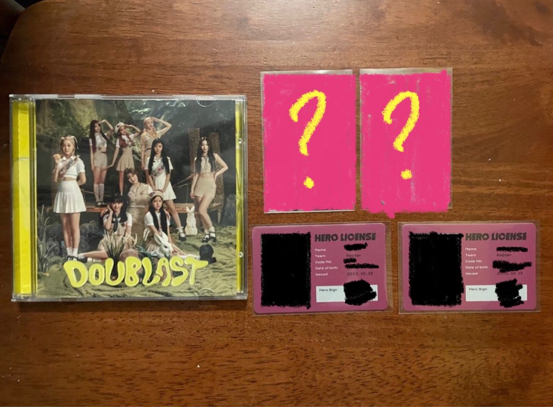 WTS kep1er doublast jewel case pc & troubleshooter photocards | chaehyun xiaoting mashiro hikaru ...