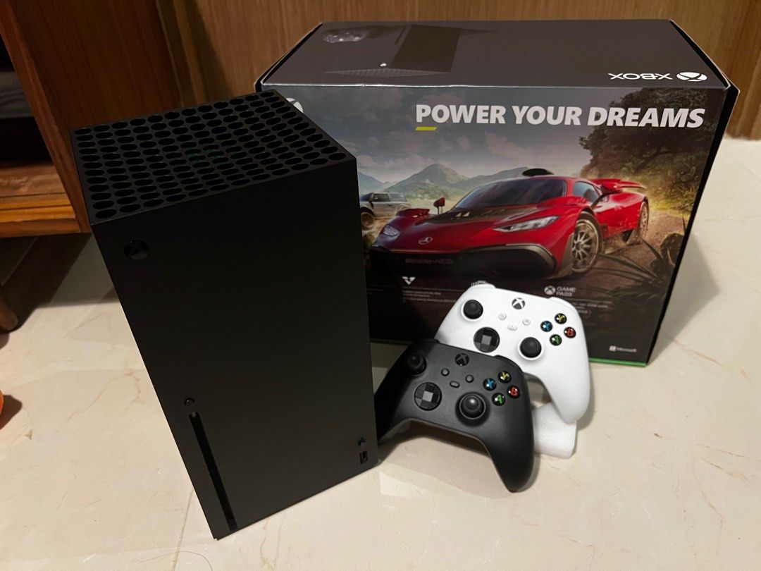 Xbox Series X1TB Gaming Console + 2 Xbox wireless controller ( black x1 ...