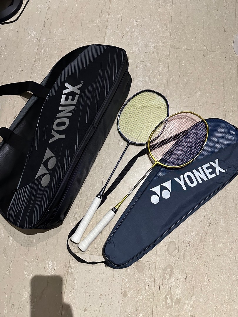 Yonex badminton racket, Sports Equipment, Sports & Games, Racket & Ball ...