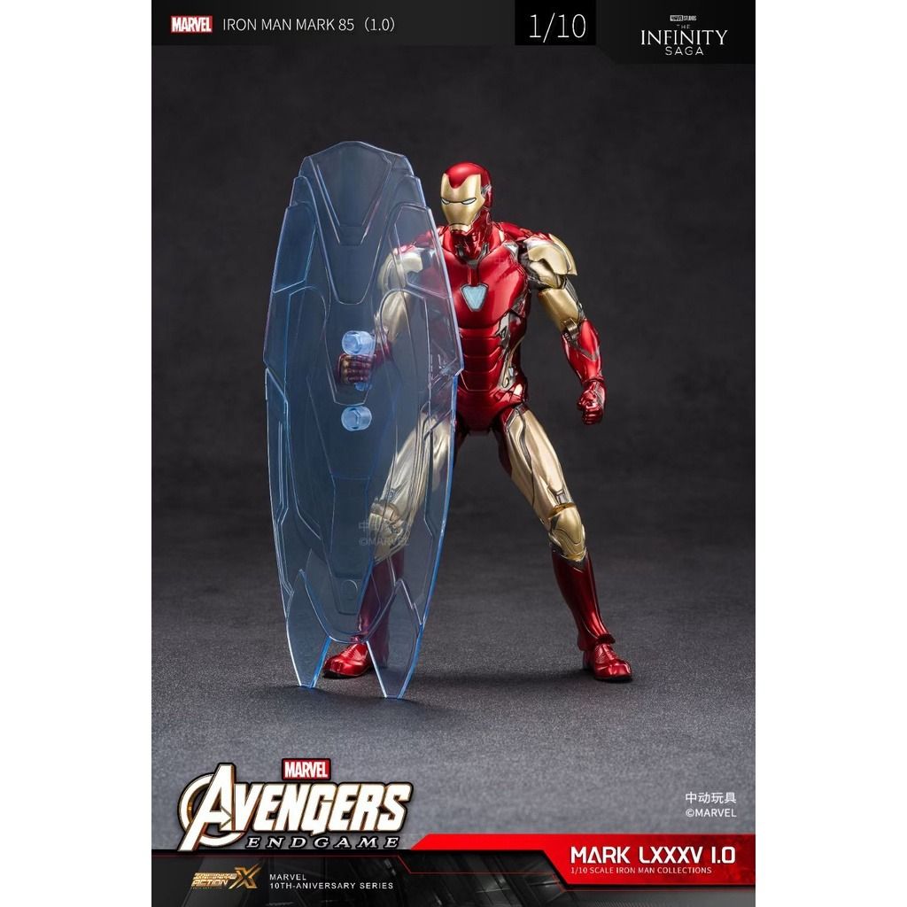 ZD TOYS 1/10 Infinity Saga Ironman Mk85 1.0, Hobbies & Toys, Toys & Games on Carousell