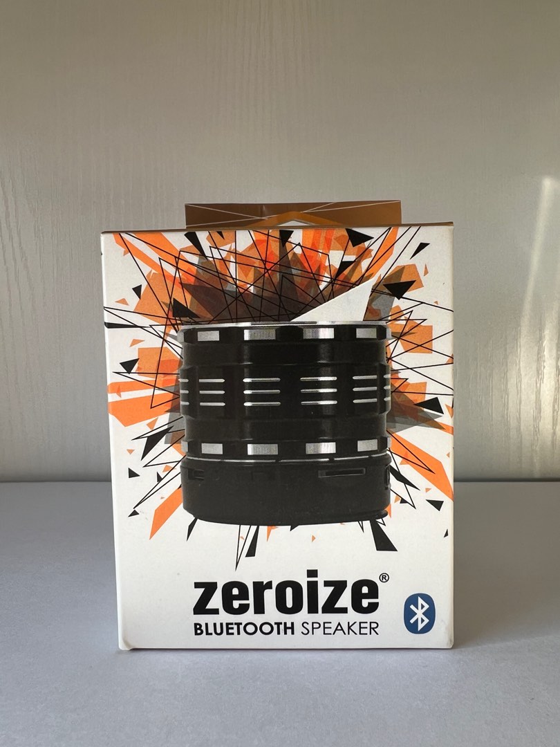 Zeroize Bluetooth Speaker / Zeroize 迷你 充電 藍牙喇叭, 音響器材, 可攜式音響設備 - Carousell