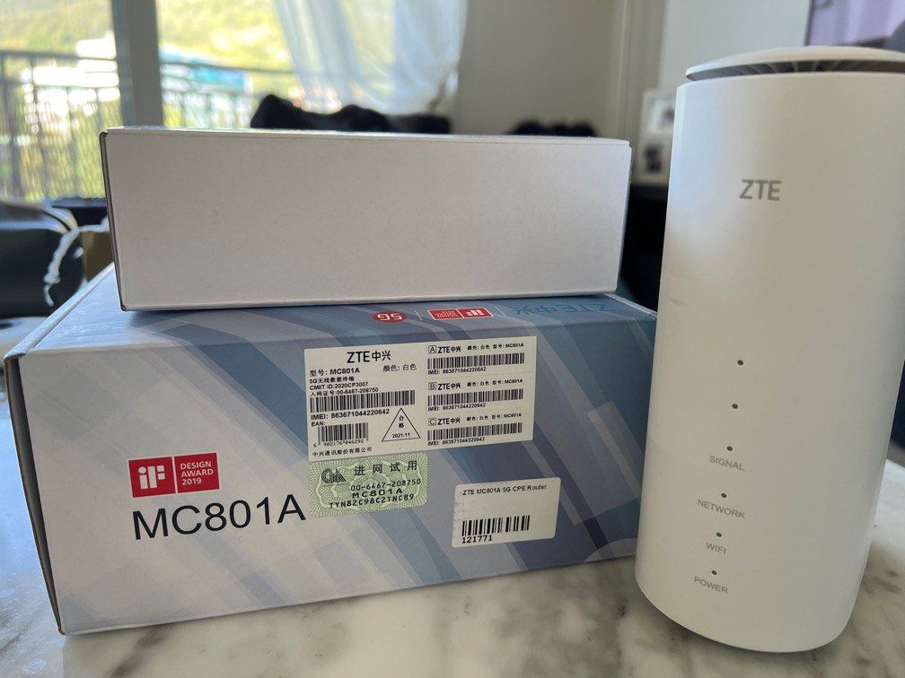 ZTE sim router MC801A, 電腦＆科技, 電腦周邊及配件, Wifi及上網相關產品 - Carousell