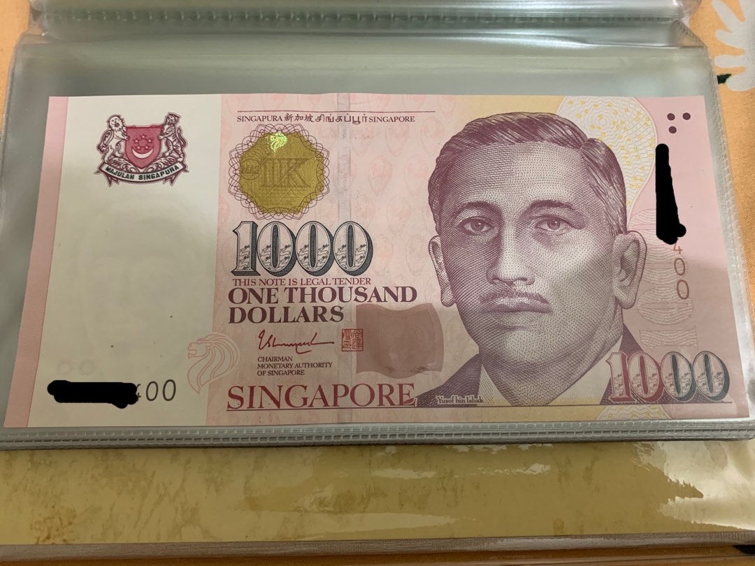 $1000 note, Hobbies & Toys, Memorabilia & Collectibles, Currency on ...