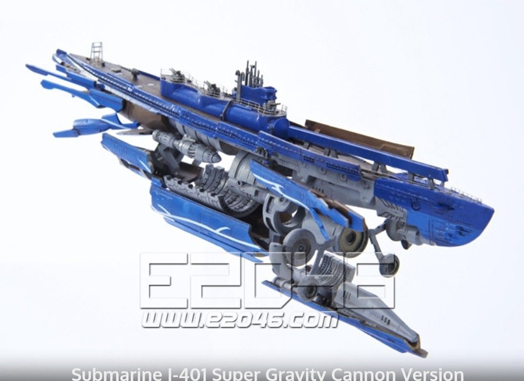 1/700 #009291 Aoshima Full Hull Arpeggio of Blue Steel -ARS NOVA- I-401 ...