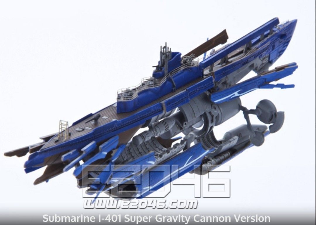 1/700 #009291 Aoshima Full Hull Arpeggio of Blue Steel -ARS NOVA- I-401 ...