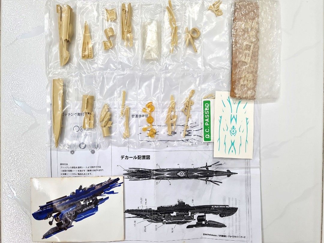 1/700 #009291 Aoshima Full Hull Arpeggio of Blue Steel -ARS NOVA- I-401 ...