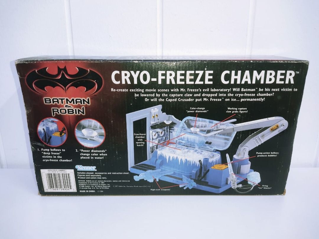 1997 KENNER BATMAN AND ROBIN - CRYO FREEZE CHAMBER, Hobbies & Toys ...