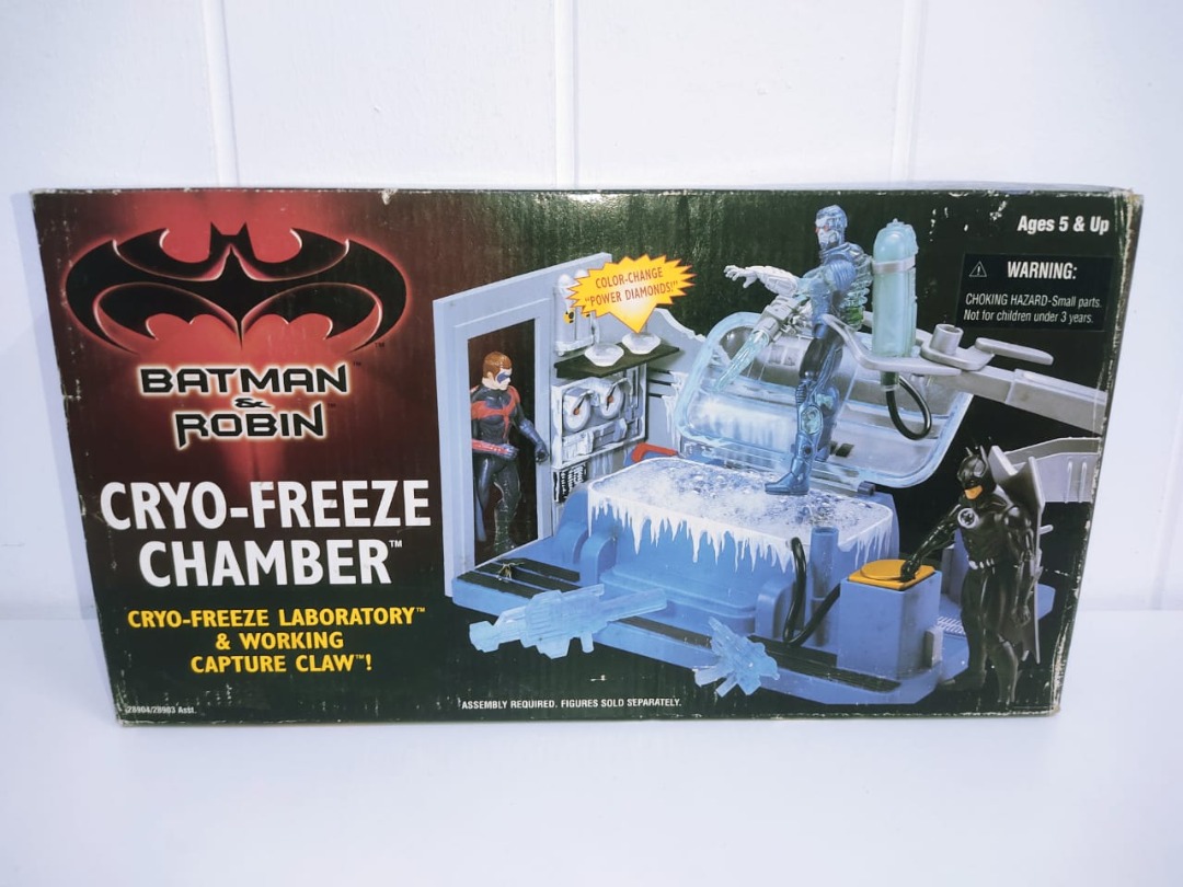1997 KENNER BATMAN AND ROBIN - CRYO FREEZE CHAMBER, Hobbies & Toys ...