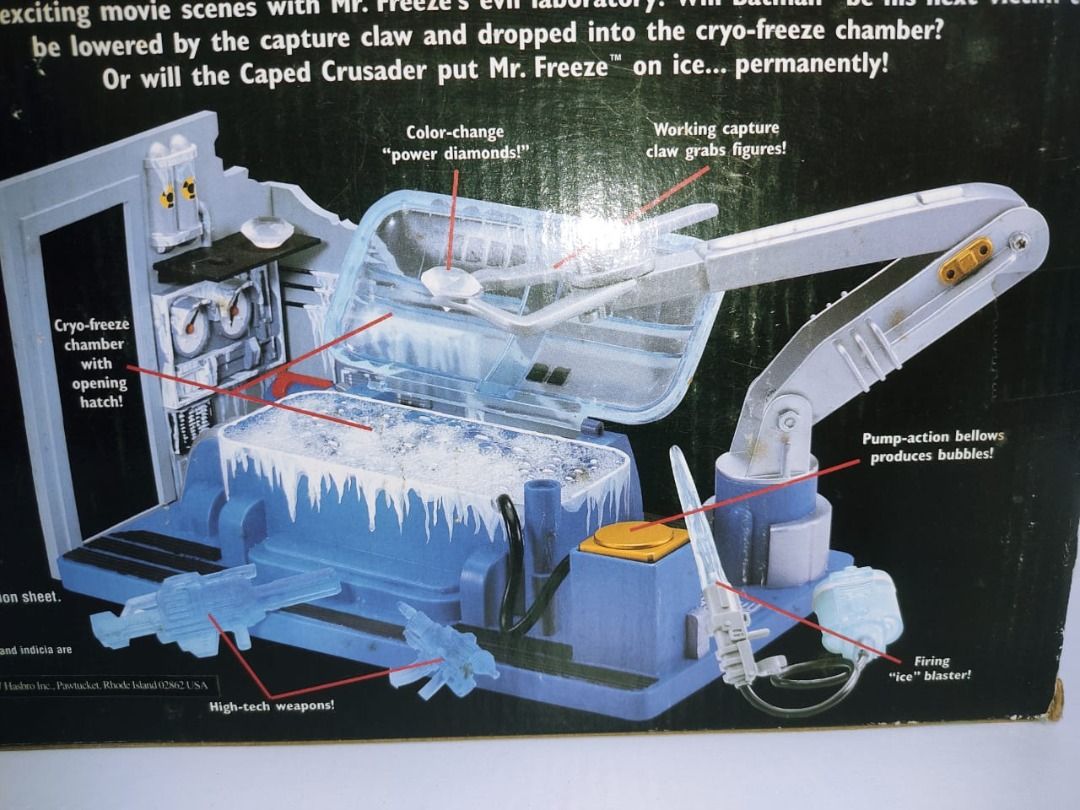 1997 KENNER BATMAN AND ROBIN - CRYO FREEZE CHAMBER, Hobbies & Toys ...