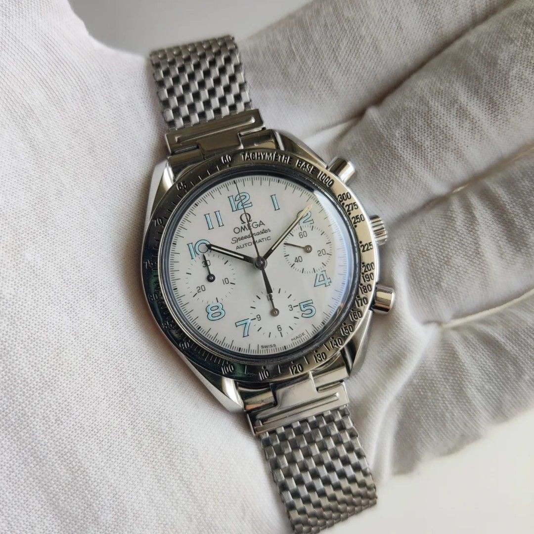 1998 Omega Speedmaster "Mother of Pearl", Luxury, Watches on Carousell