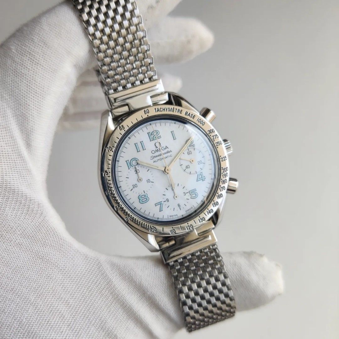 1998 Omega Speedmaster "Mother of Pearl", Luxury, Watches on Carousell