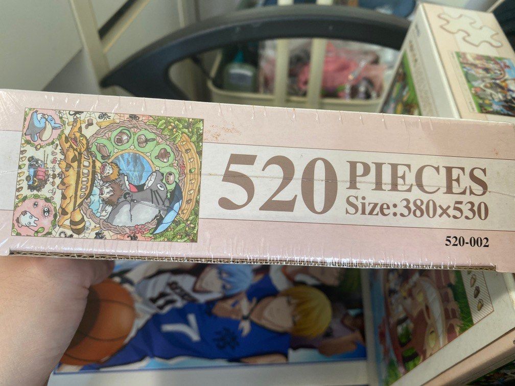 520 Pieces Totoro Spirited Away Studio Ghibli Puzzle BNIB, Hobbies ...
