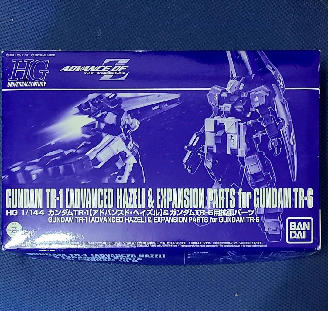 PBANDAI 全新未砌 HG 1/144 TR1 ADVANCED HAZEL 連 TR6用合體PARTS GUNPLA 盒少殘 高達 模型 ...