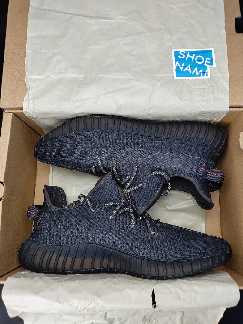 adidas Yeezy Boost 350 V2 'Static Black Non-Reflective' (Size 14M), Men ...
