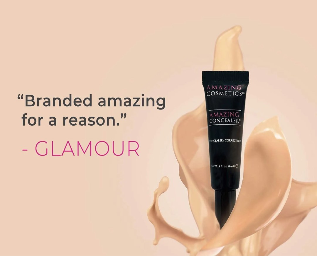 AmazingCosmetics Amazing Concealer, Full Coverage with Pin Dot Amounts ...
