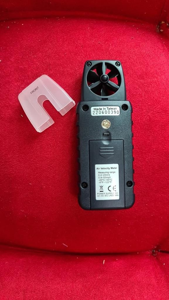 Anemometer, Pocket Anemometer, Wind Meter, Air Velocity Meter, Tenmars ...