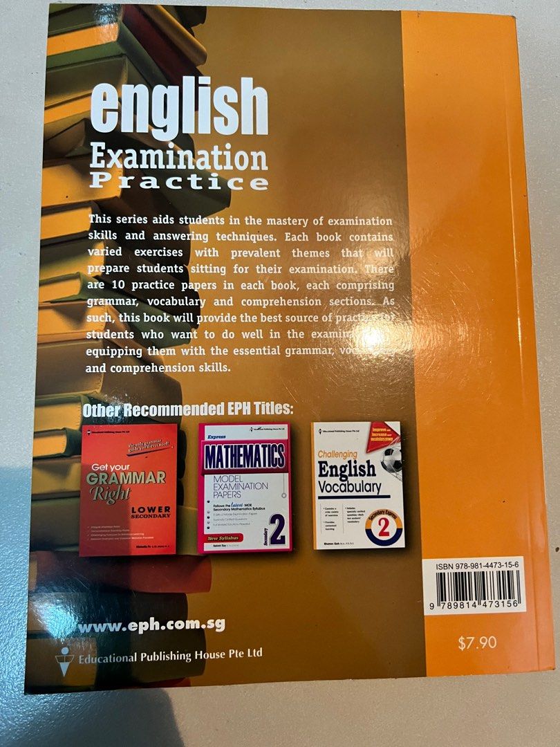 Assorted Secondary School Assessment books, Hobbies & Toys, Books ...