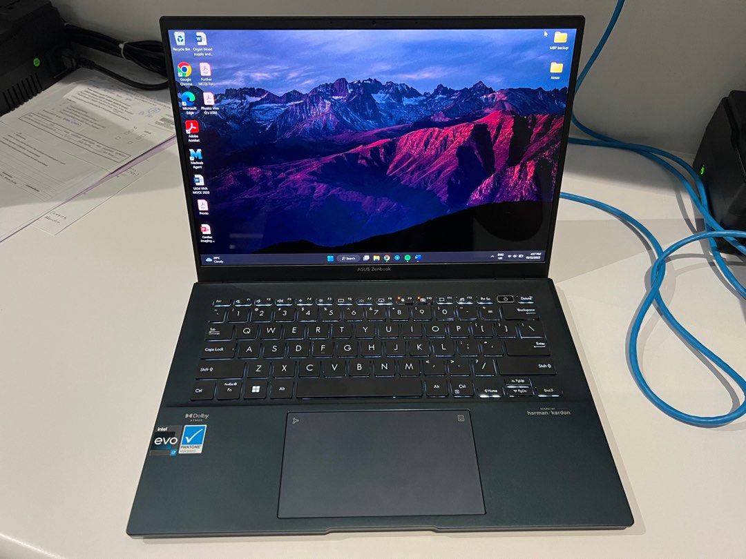 Asus Zenbook 14 OLED intel 12th gen, Computers & Tech, Laptops ...