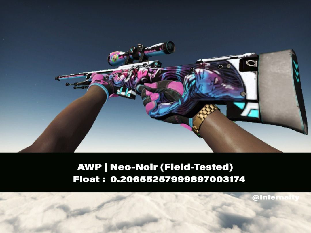 AWP Neo Noir FT CSGO SKINS KNIVES, Video Gaming, Gaming Accessories, In ...