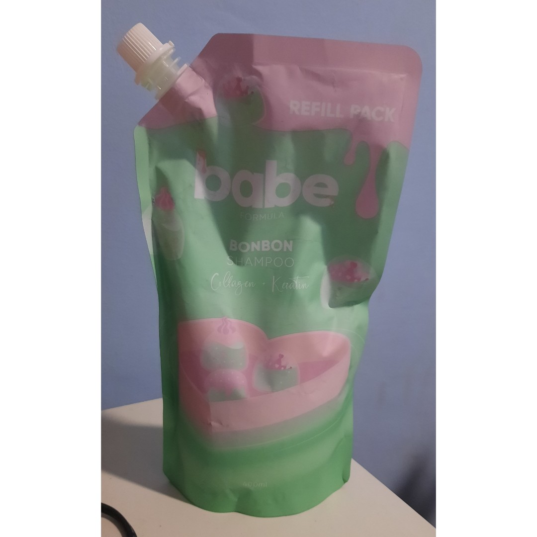 Babe Formula Bonbon Shampoo Refill Pack 400ml, Beauty & Personal Care ...