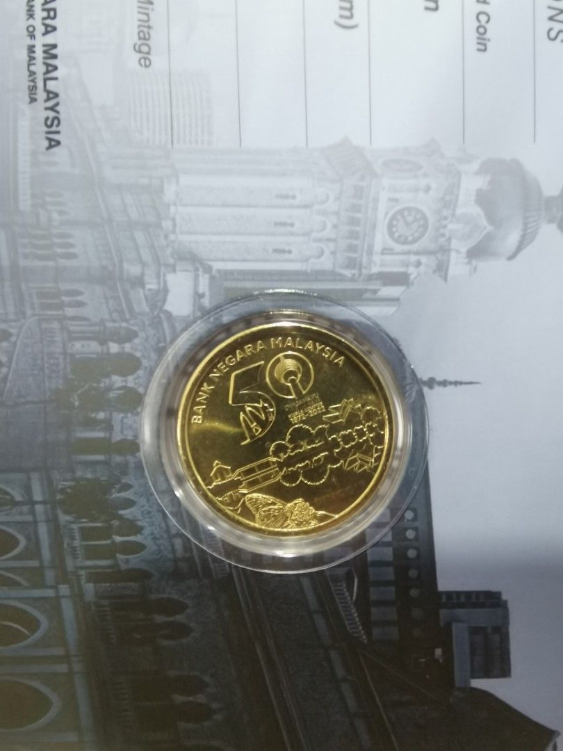 Bank Negara Malaysia Commemorative Coin Kuala Lumpur, Hobbies & Toys, Collectibles & Memorabilia ...