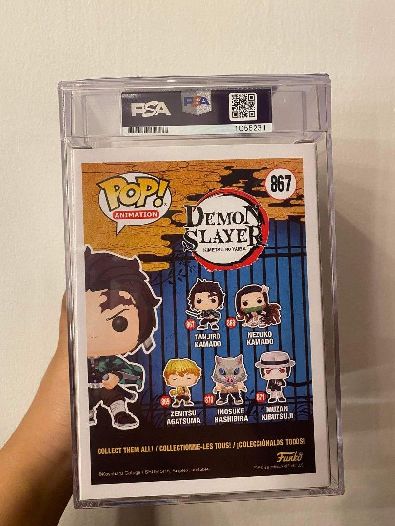 BATMAN interplanetary (comic con sticker) DEMON Slayer (with signed ...