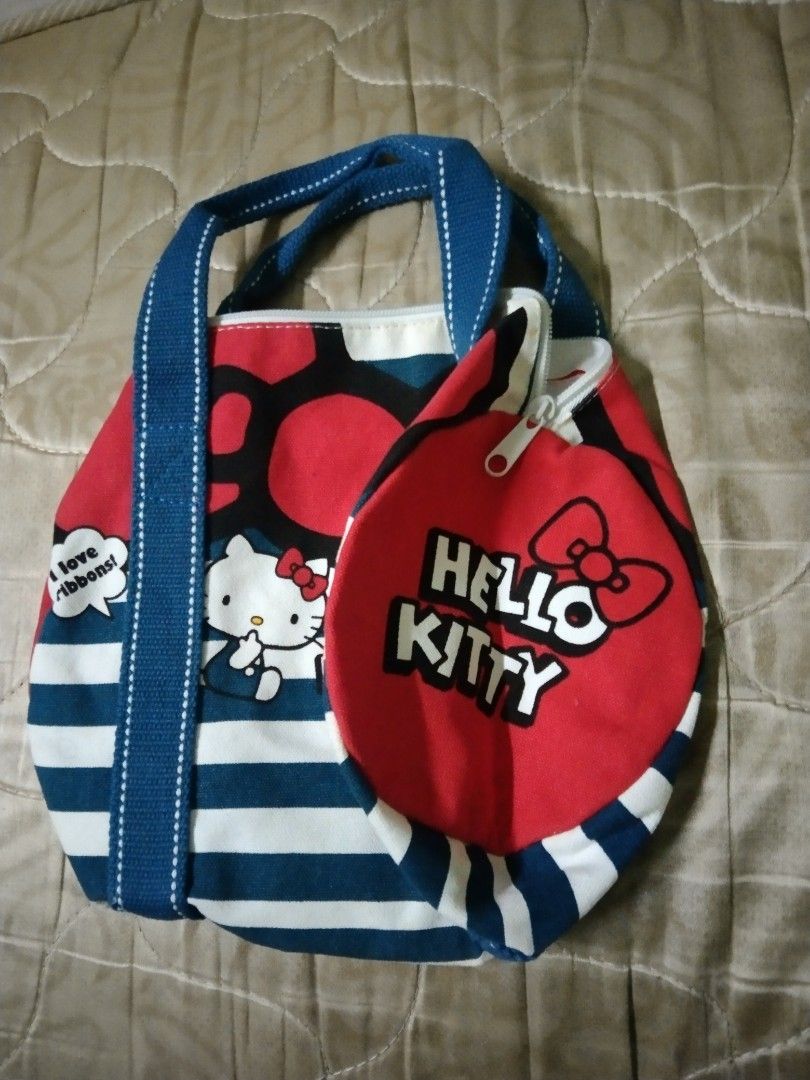 Beg Hello Kitty, Women's Fashion, Bags & Wallets, Tote Bags on Carousell