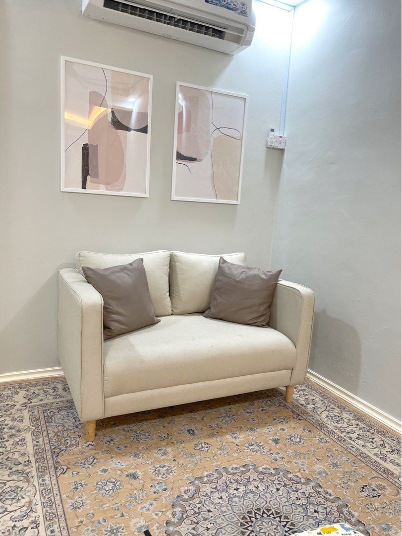 BINNY 2-SEATER KAIZEN SOFA, Furniture & Home Living, Furniture, Sofas on Carousell