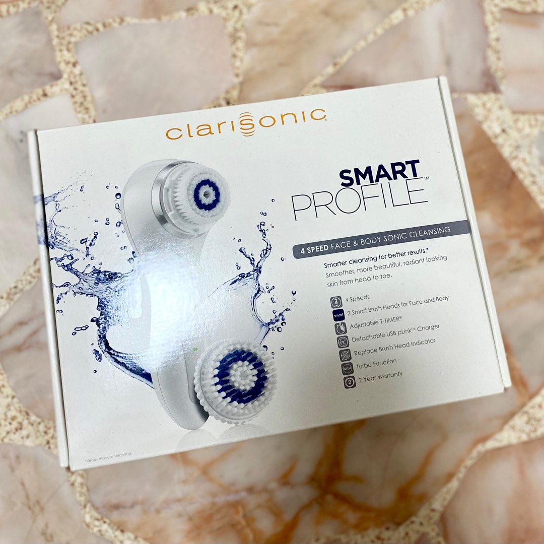 BNIB Clarisonic Smart Profile - 4 Speed Face & Body Sonic Cleansing ...