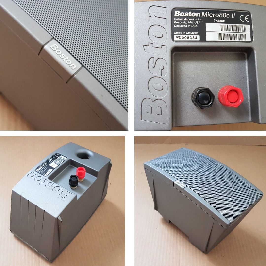 Boston Acoustics Micro 80c II Central Speaker, Home Theatre ...