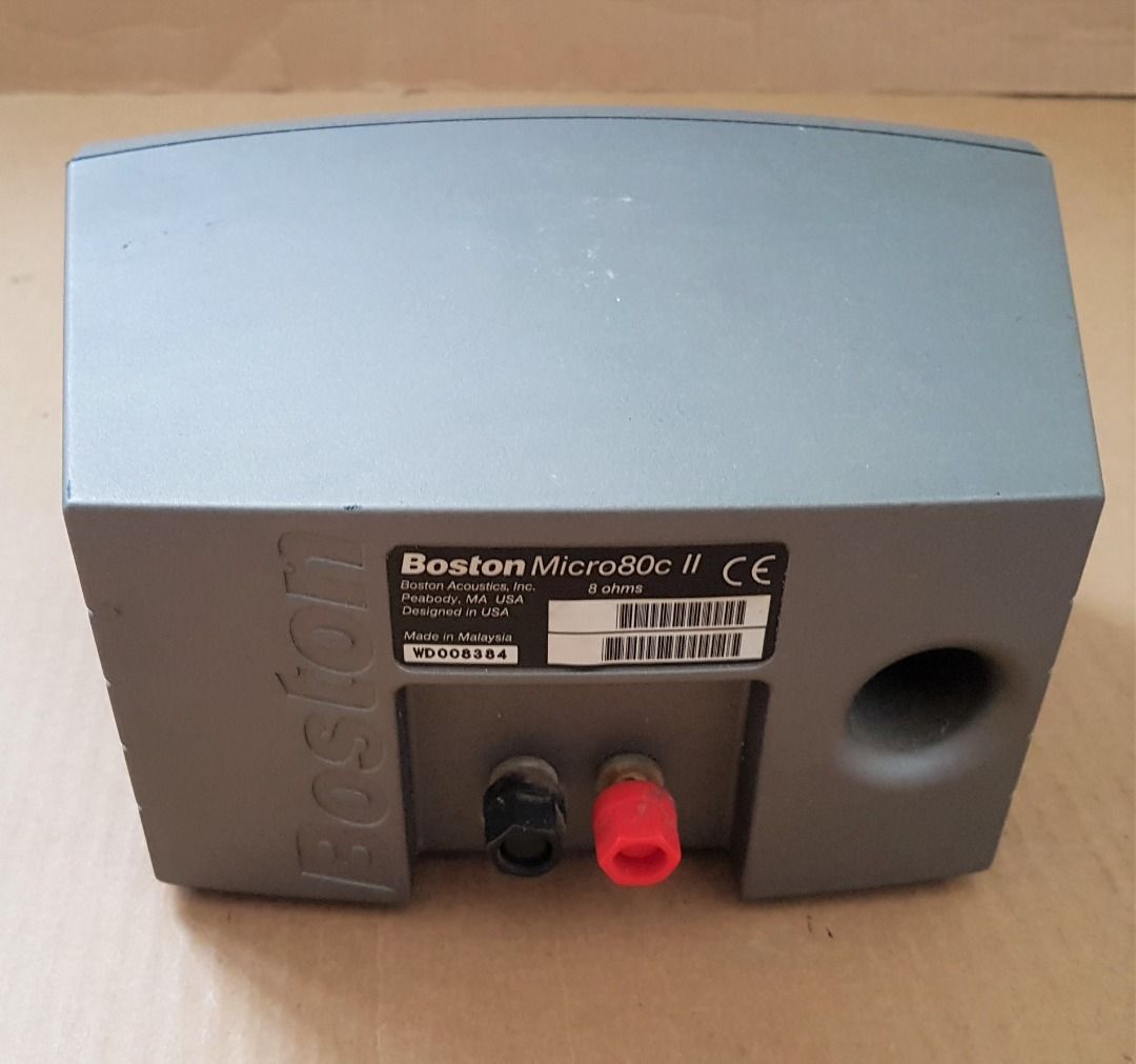 Boston Acoustics Micro 80c II Central Speaker, Home Theatre ...