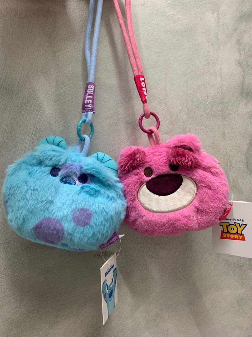 [Ready Stock] MINISO x DISNEY Collab Furry Coin Pouch, Women's Fashion ...