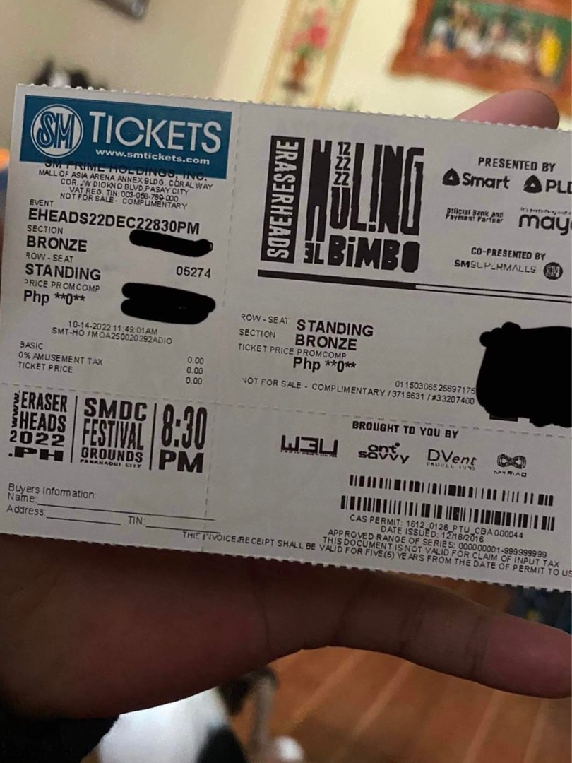 Bronze Tix, Tickets & Vouchers, Event Tickets on Carousell