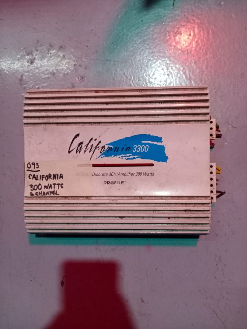 California Amplifier, Audio, Soundbars, Speakers & Amplifiers on Carousell