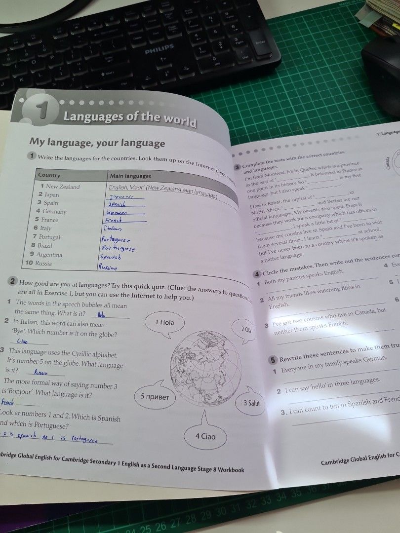 Cambridge global english for cambridge secondary 1 english as a second ...