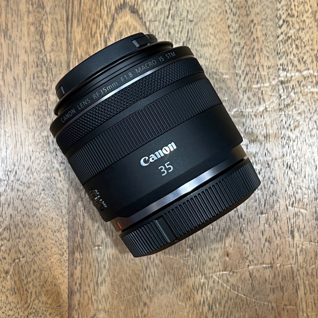 Canon RF 35 F1.8 Macro IS STM, Photography, Lens & Kits on Carousell