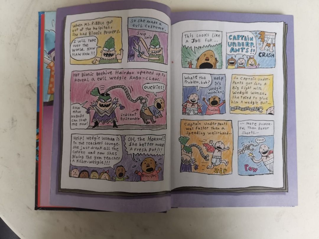 Captain Underpants and the Wrath of the Wicked Wedgie Women, Hobbies ...