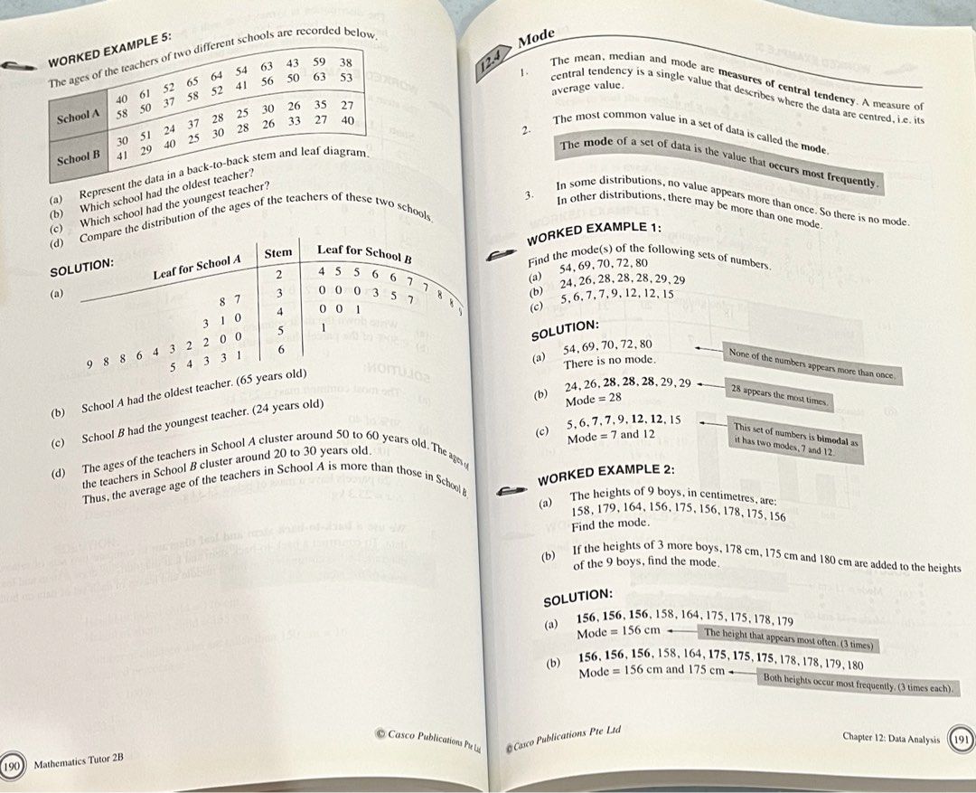 Casco Mathematics Tutor 2B, Hobbies & Toys, Books & Magazines ...