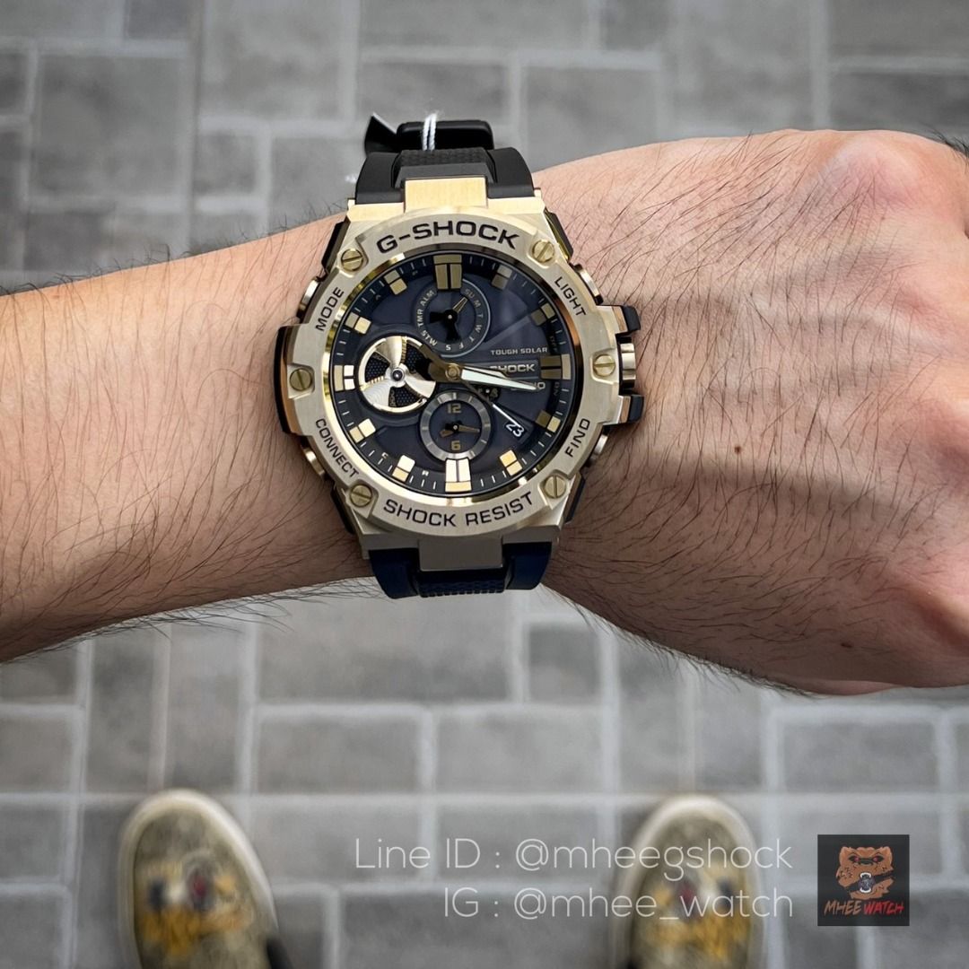 Casio G-Shock GST-B100GB-1A9DR GST-B100GB-1A9 GST-B100GB G-Steel Black ...