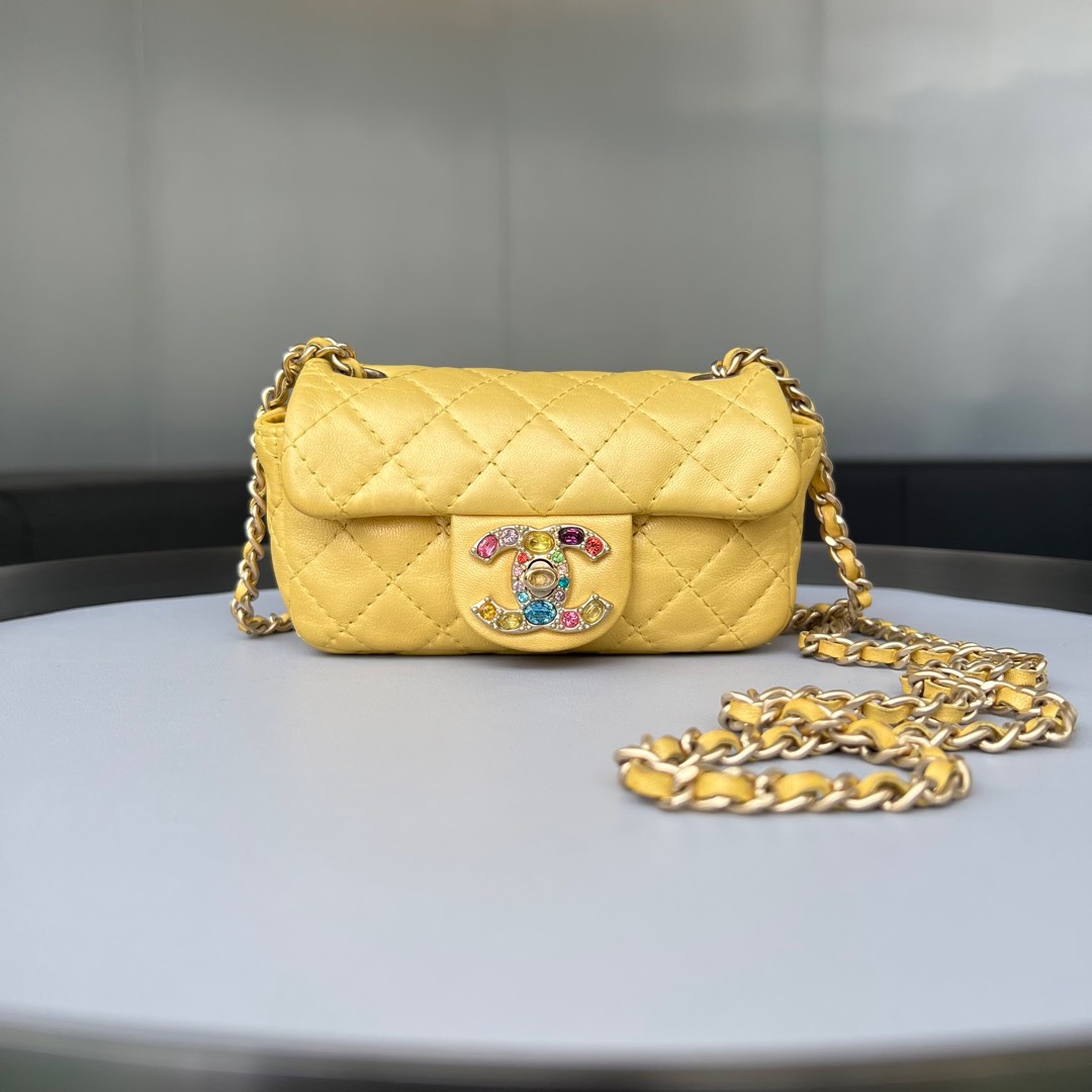 Chanel Micro Flap, Luxury, Bags & Wallets on Carousell