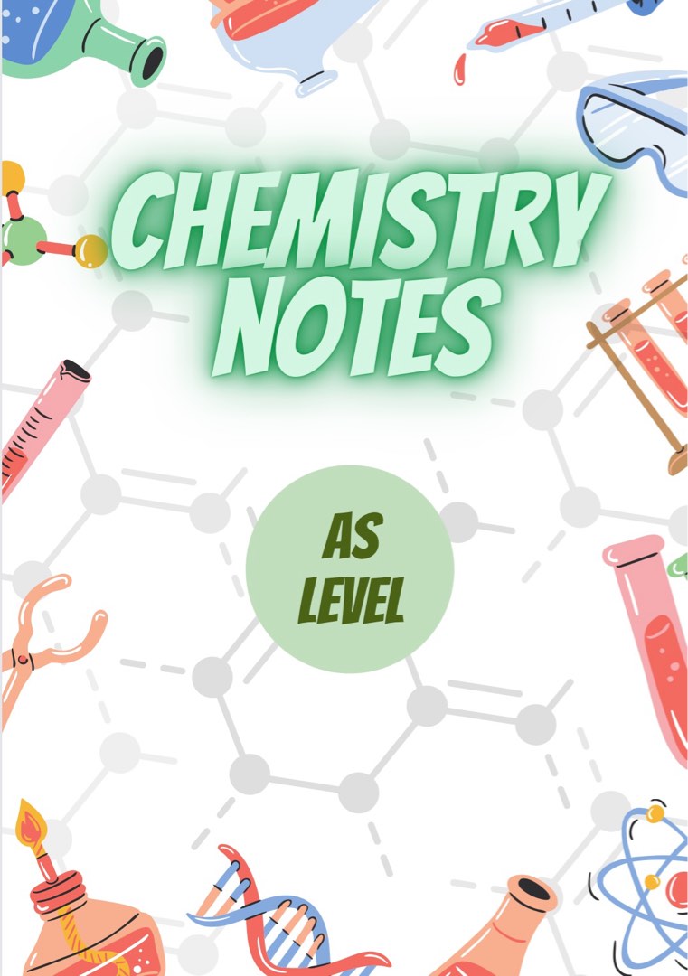 Chemistry Notes (AS Level), Hobbies & Toys, Books & Magazines ...