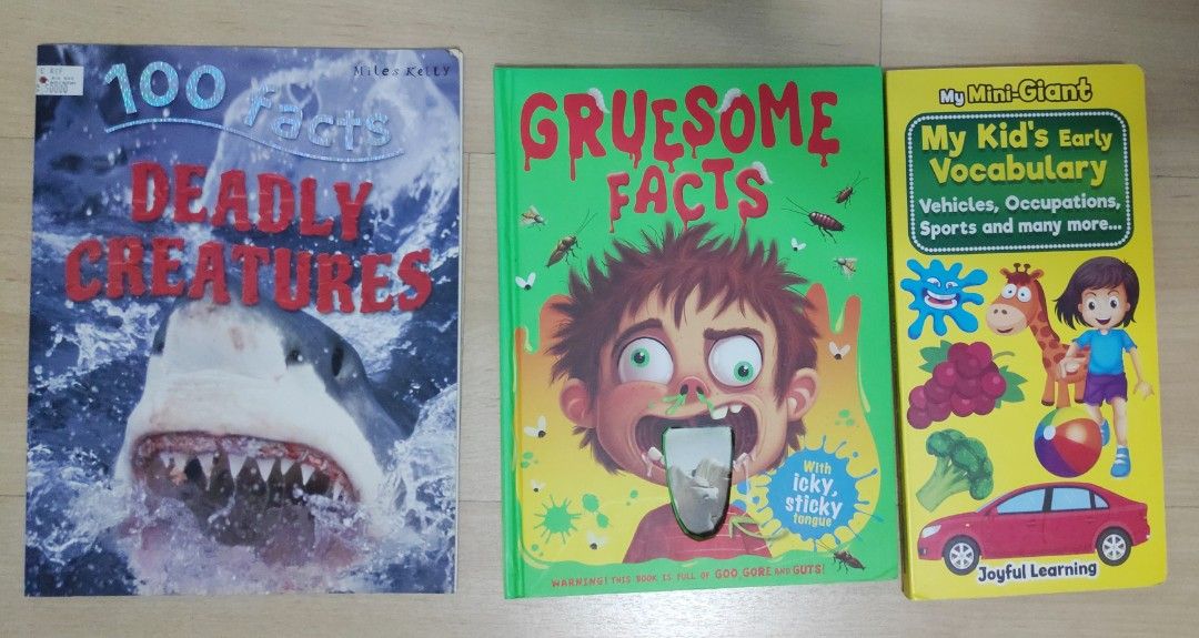 Children books 2: easy reader, Disney, usborne, ladybird, robin, sam science, bedtime story, mr ...