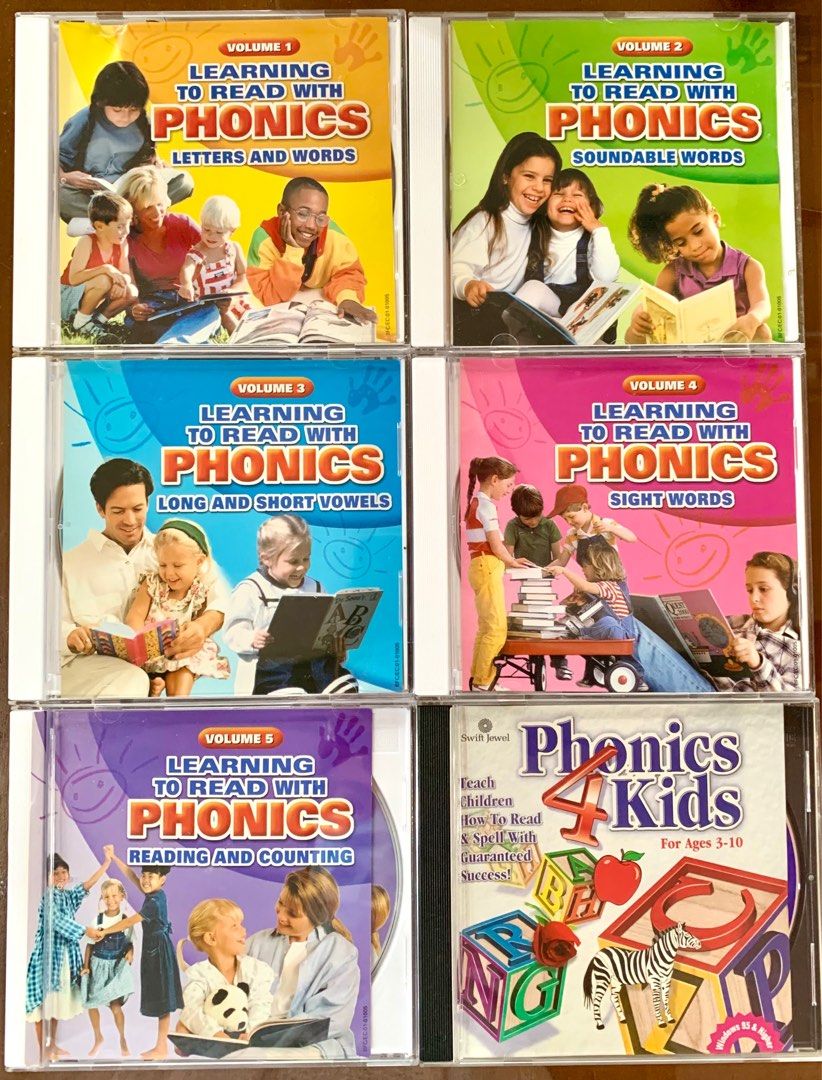 Children preschoolers Phonics learning to read VCD, Hobbies & Toys ...