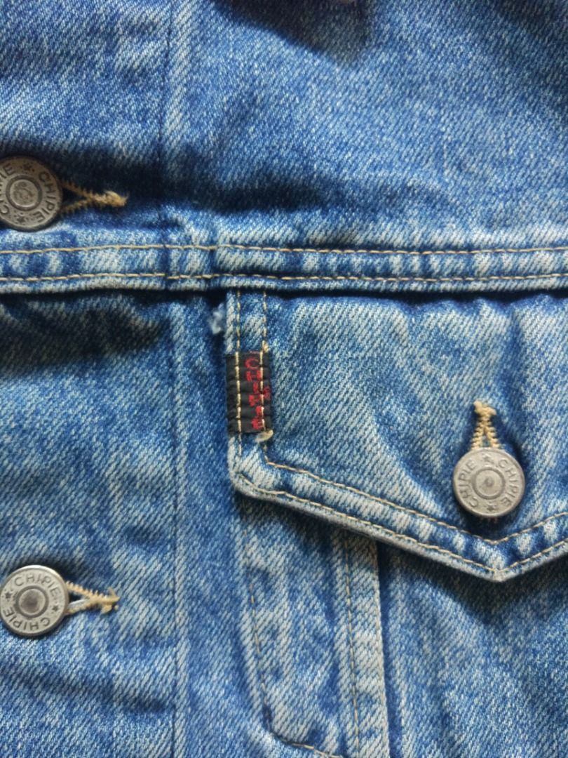 Chipie Denim Jacket S, Men's Fashion, Coats, Jackets and Outerwear on ...