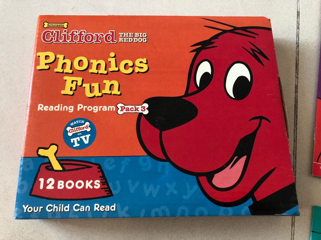Clifford The Big Red Dog Phonics Fun Reading Program Pack 3, Hobbies ...