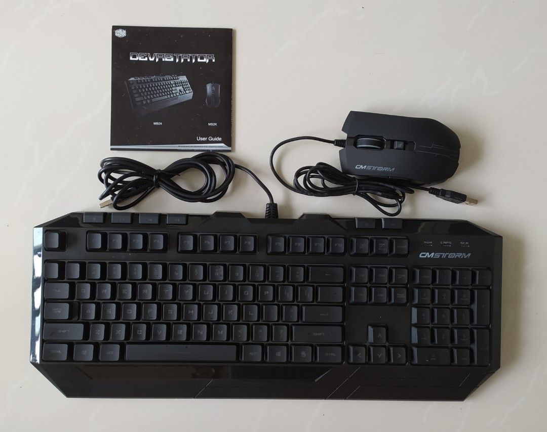 CMStorm Devastator Keyboard Mouse Combo, Computers & Tech, Parts ...
