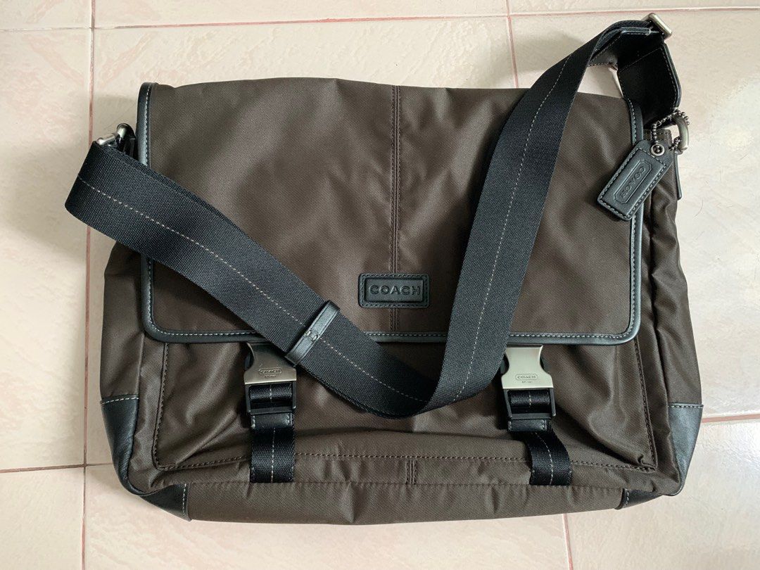 Coach Messenger Bag, Men's Fashion, Bags, Sling Bags on Carousell