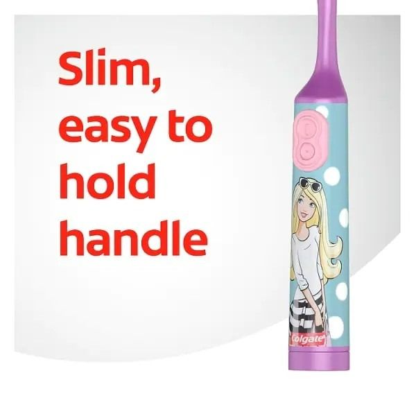 Colgate Barbie Extra Soft Battery Kids Toothbrush, Beauty & Personal ...